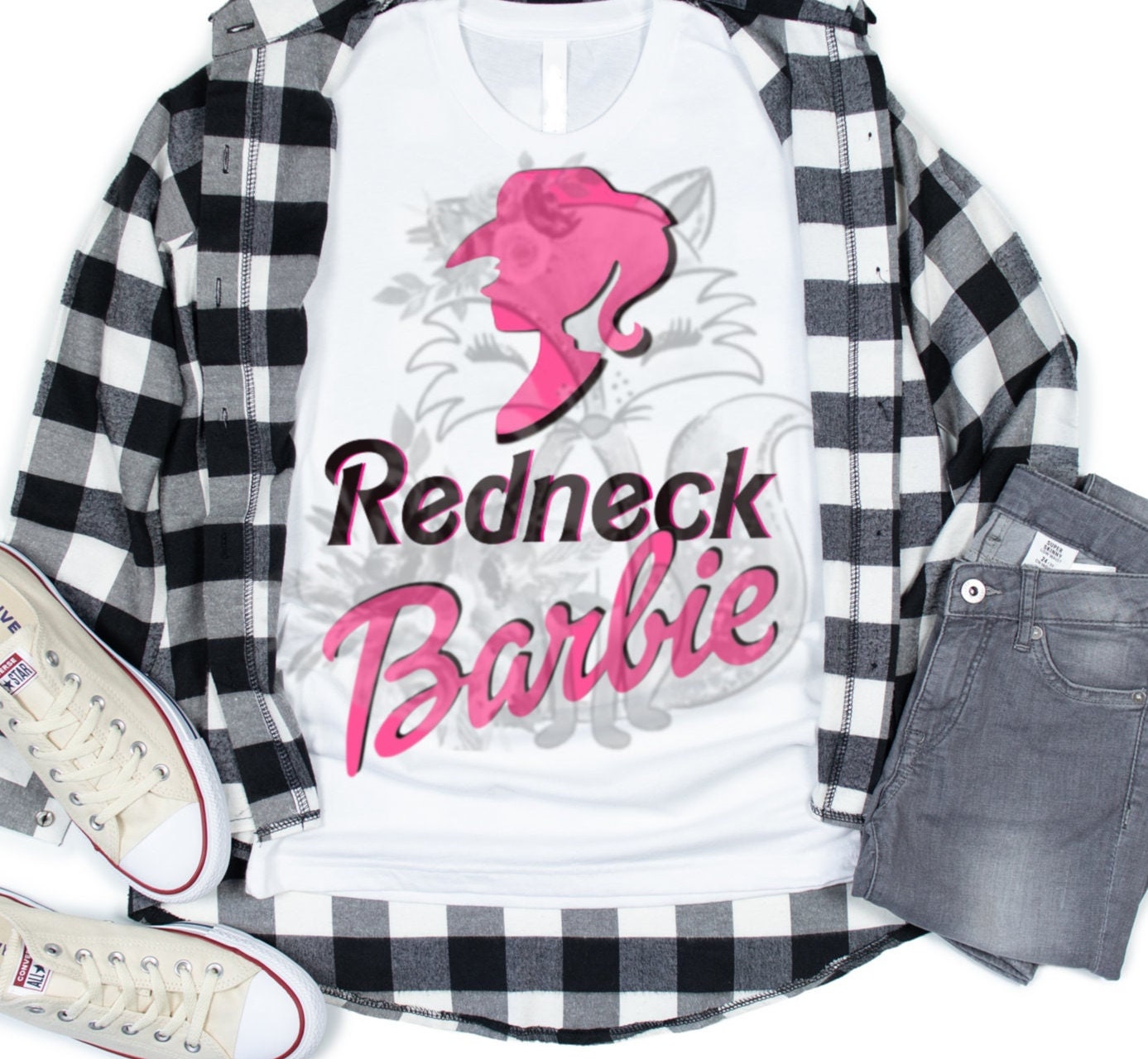 Redneck Barbie Png - Etsy