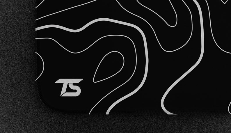 Techsource Mousepad Topo Black V2 XL 900x400cm/36x16 - Etsy Polska