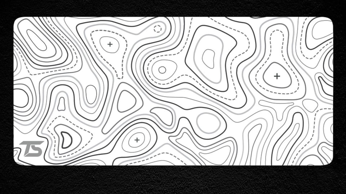 Techsource Mousepad Topo White - Etsy