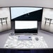 Techsource Mousepad Topo White XL, 2XL and 3XL With Stitched Edges ...
