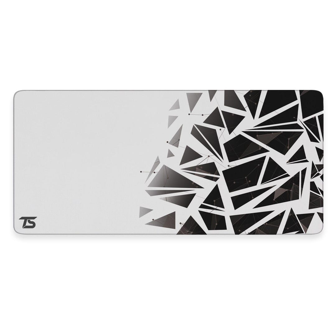 Techsource Mousepad - White Nexus | 900x400/800x300 | Stitched Edges ...