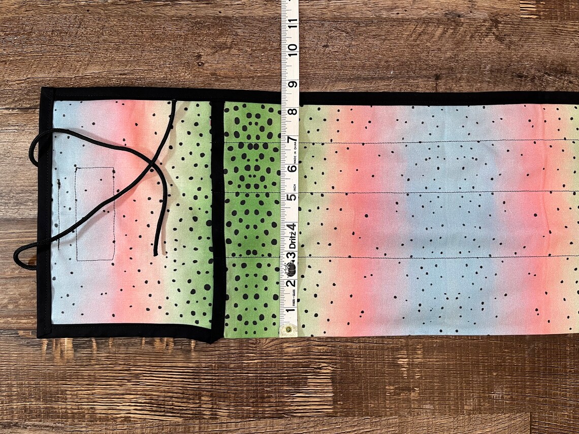 Fly Rod Sleeve- Teal Topography - Etsy