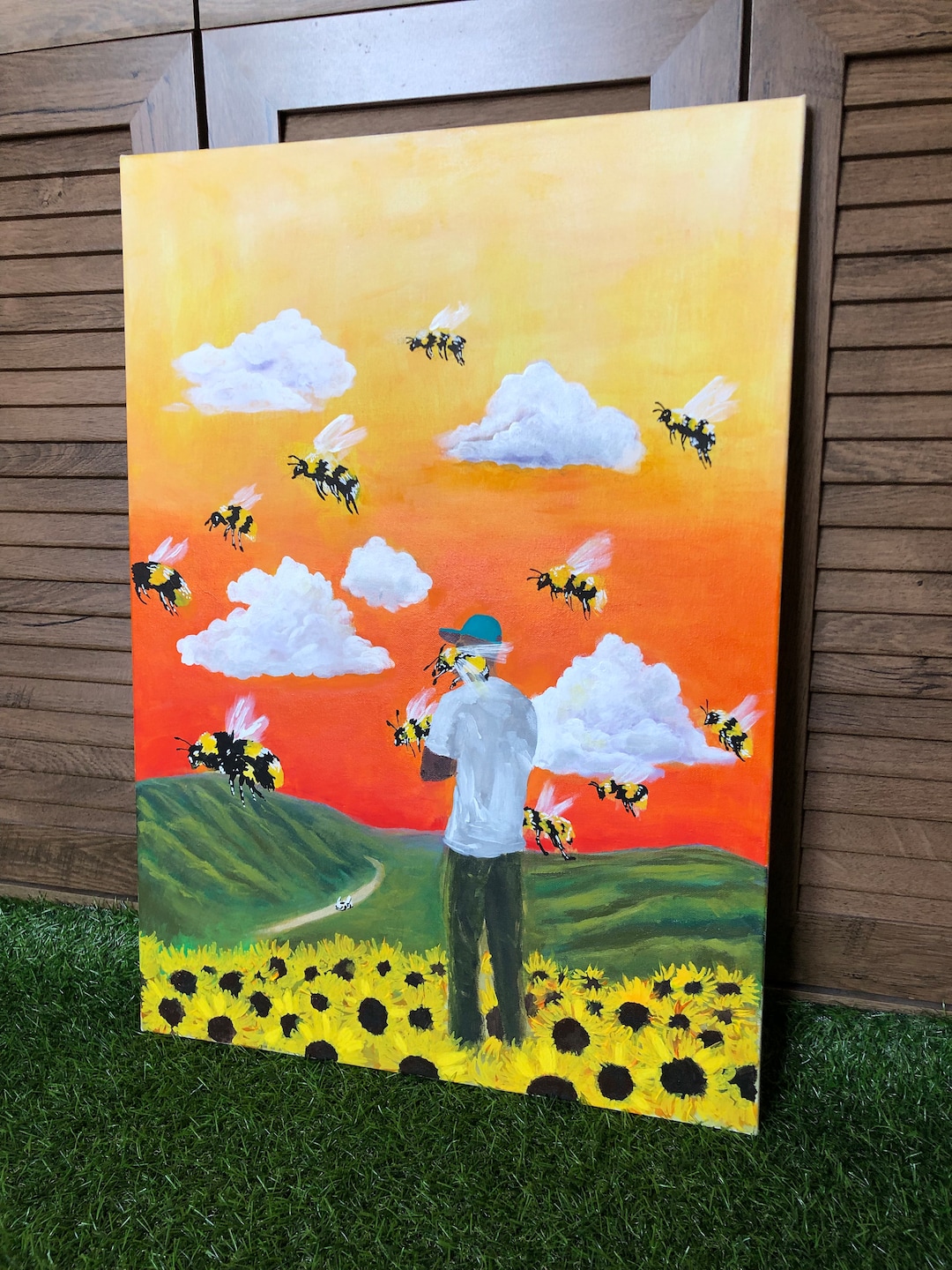 Tyler the Creator Painting Canvas Size 50x70cm Wall Decor - Etsy