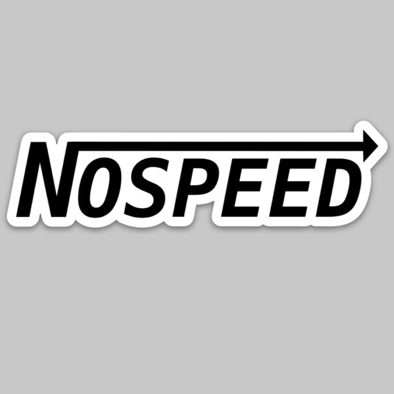 NOSPEED Car Decal Sticker Vinyl Water Bottle Sticker Vinyl | Etsy