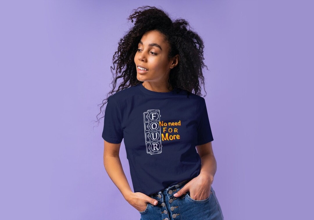 Four Banger Engine Shirt: Vintage Car Guy/girl Gift - Etsy