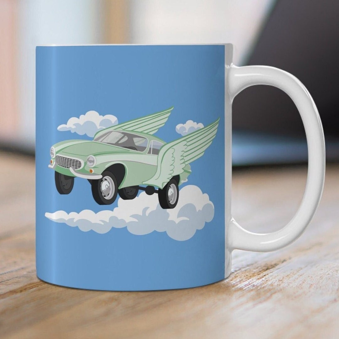 Volvo P1800 Pegasus Coffee Tea Mug Vintage Car Old Car Car Guy Gift Car ...