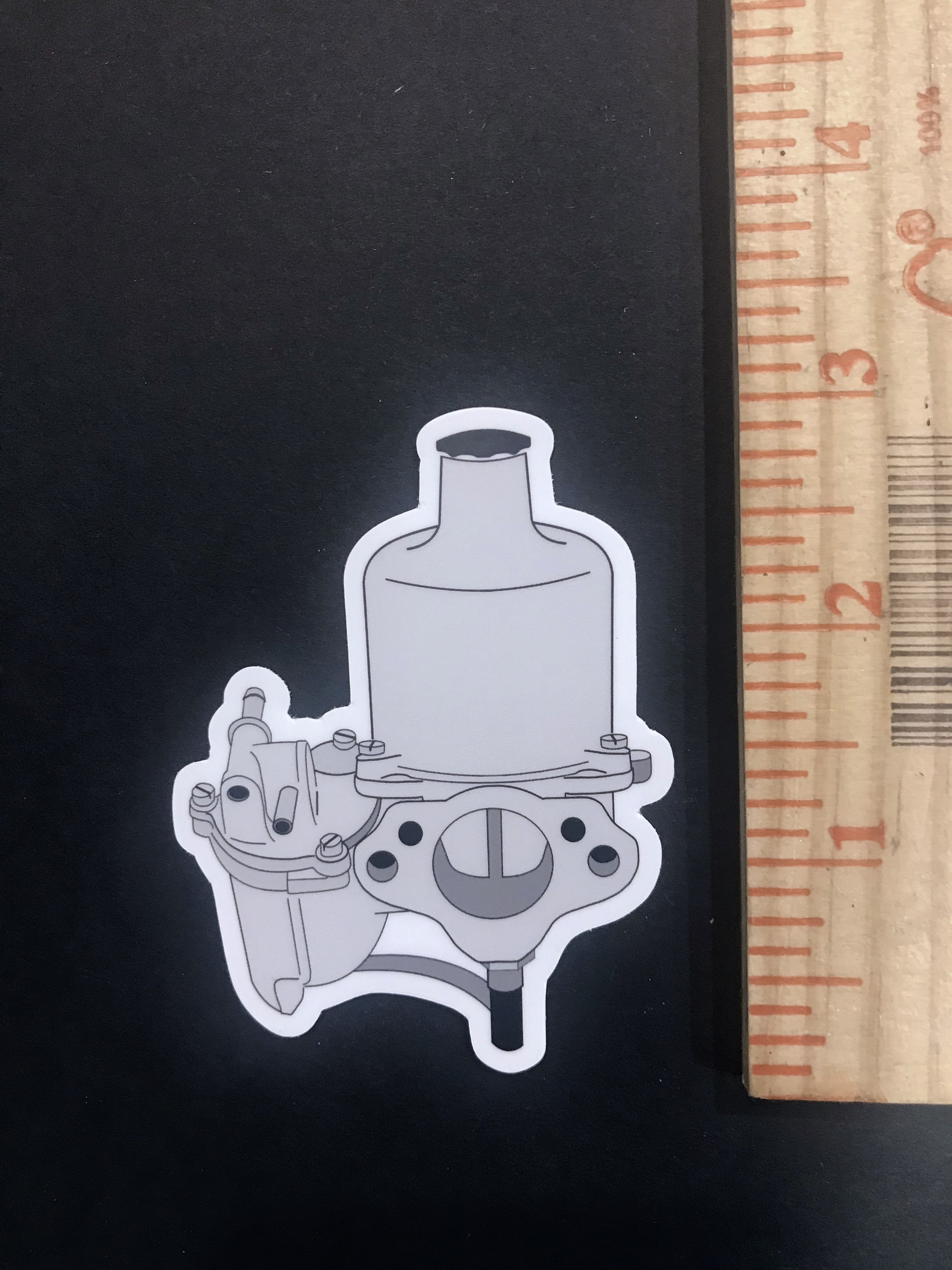 Classic Car Sticker SU HS6 Carburetor Vinyl Water Bottle | Etsy
