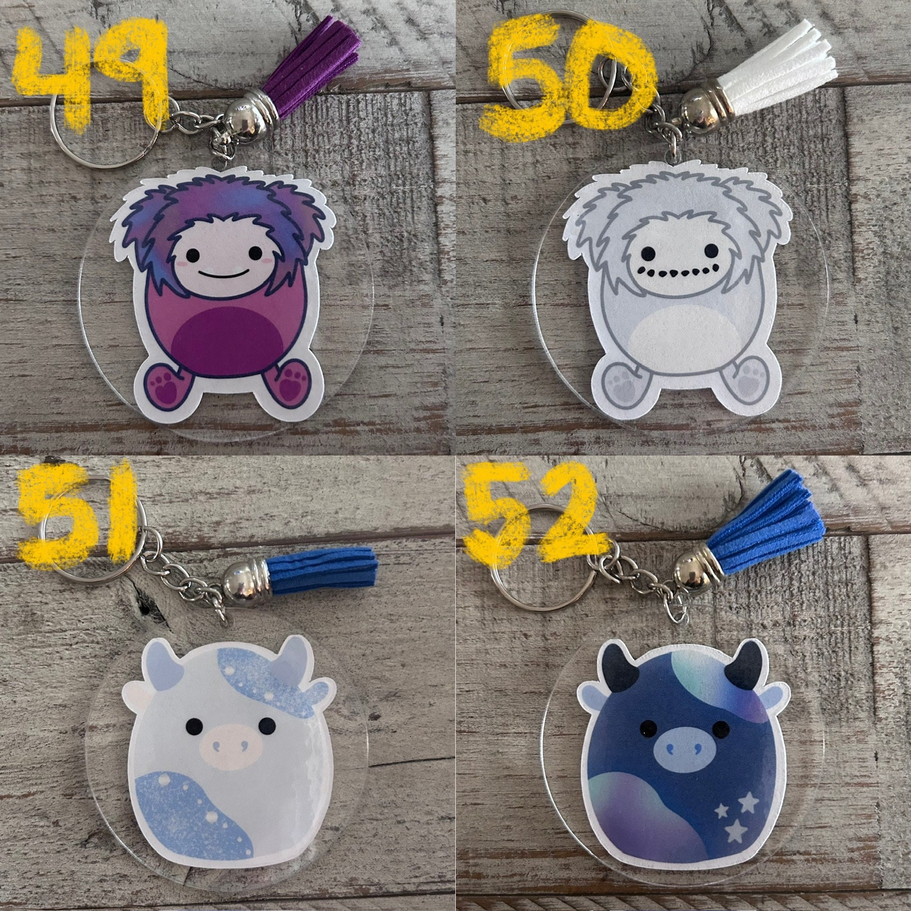 Squishmallow Keychain - Etsy