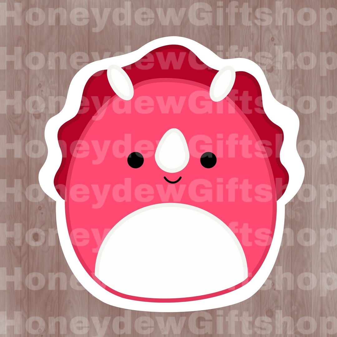 SQUISHMALLOW STICKER Vinyl Sticker Waterproof Sticker - Etsy