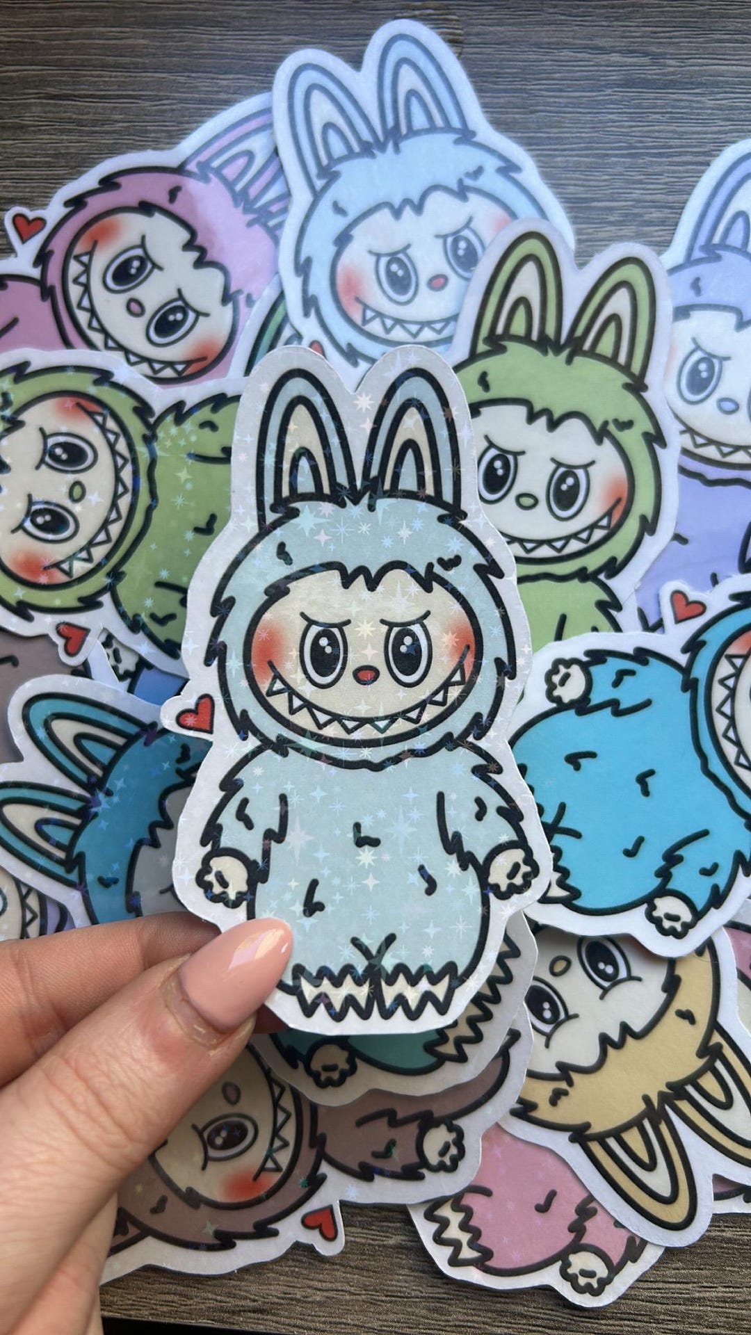 LABUBU STICKER- Vinyl Sticker, Waterproof Sticker, Laptop Sticker ...