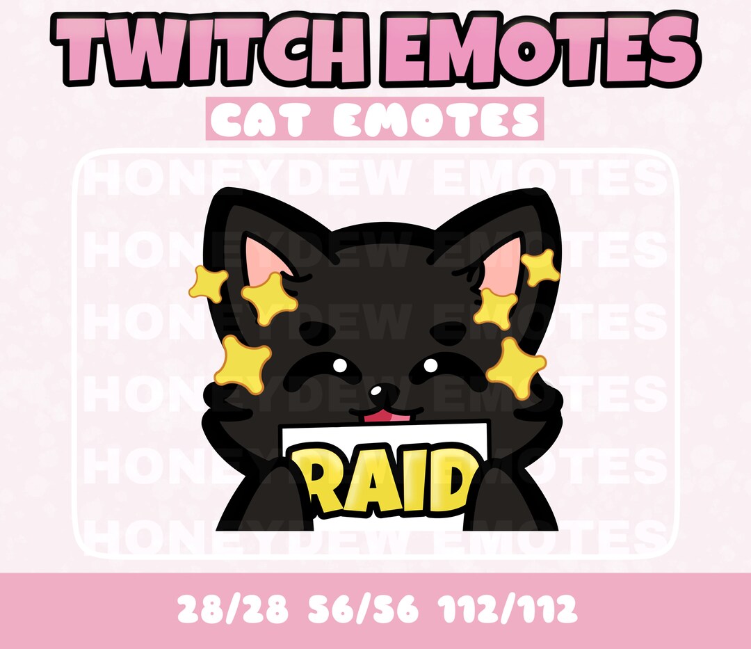 Twitch Emote Cat Emote Kitten Emote Cute Emotes Emotes Tiktok Twitch ...