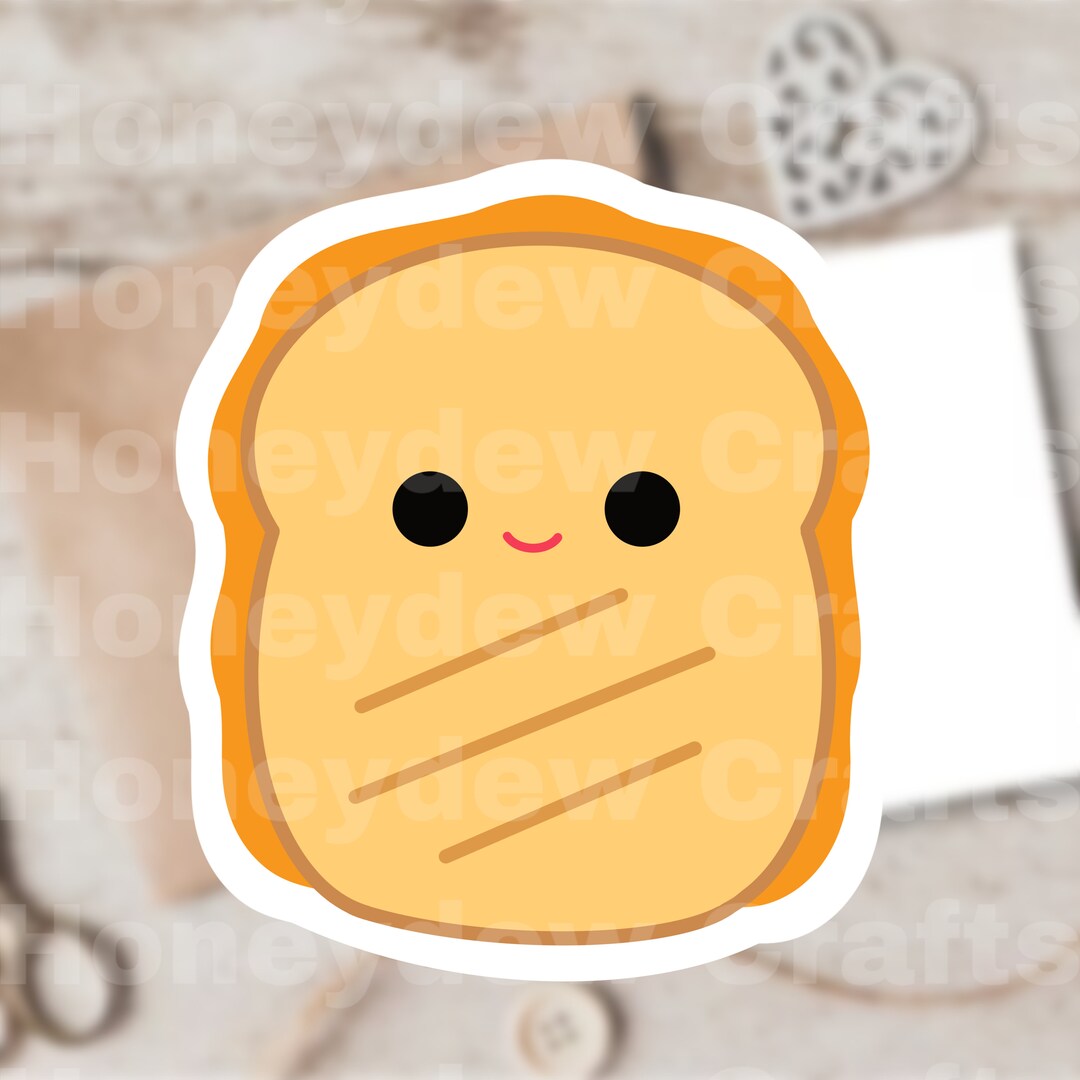 Grilled Cheese Squishmallow Sticker: Waterproof Vinyl Decal - Etsy