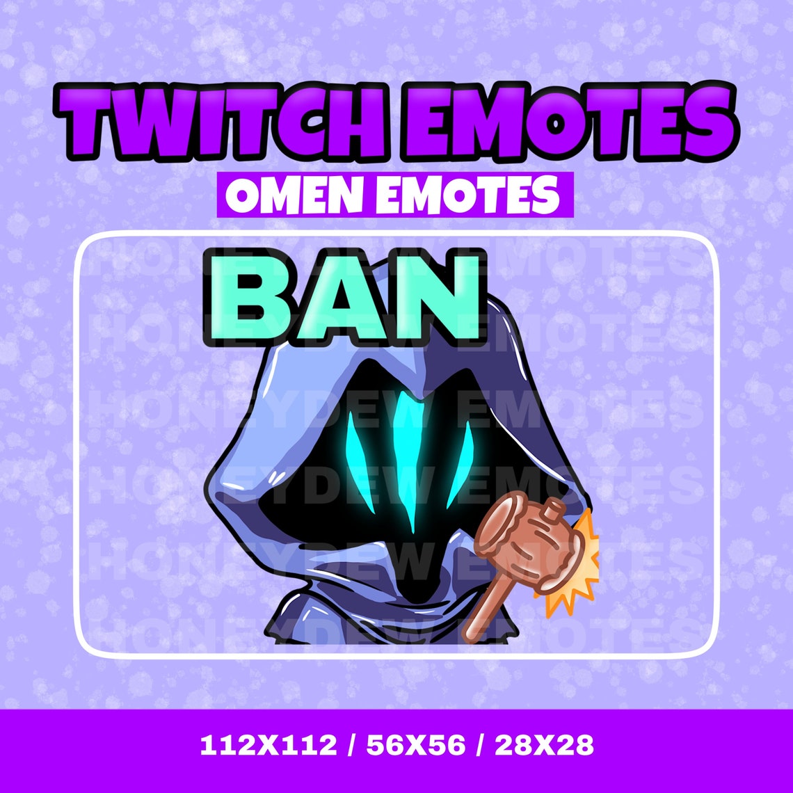 Twitch Emote Valorant Emote Omen Emote Cute Emotes - Etsy