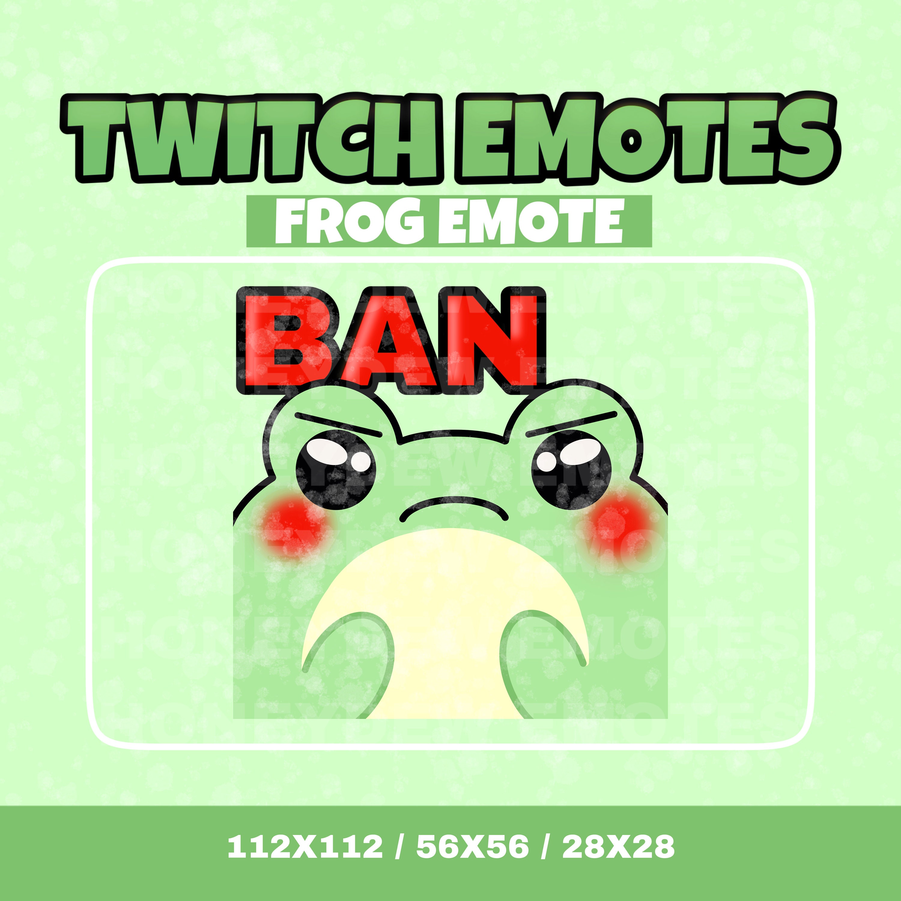 Twitch Emote Frog Emote Froggy Emote Cute Emotes Emotes Frogs Twitch ...