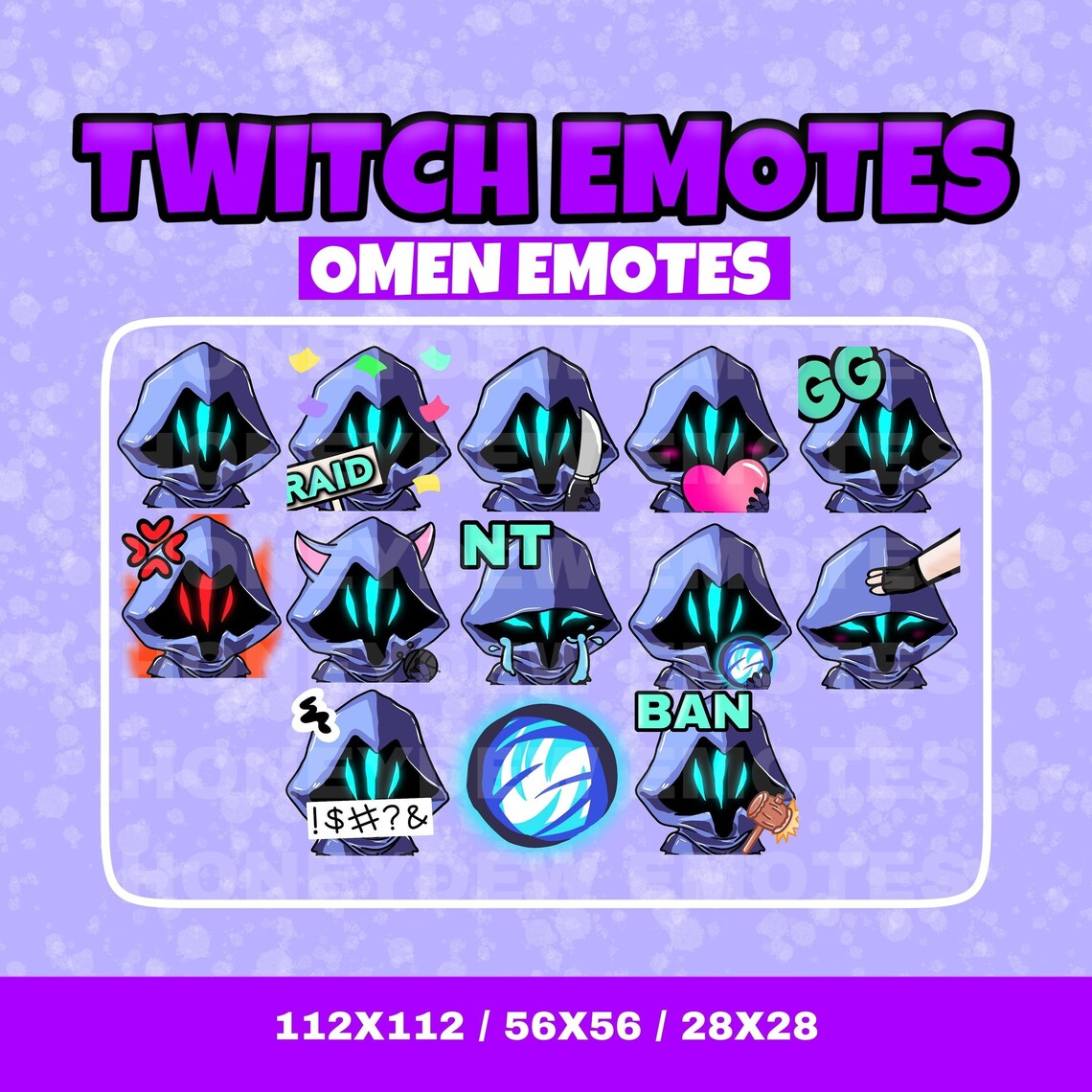 Twitch Emote / Valorant Emote / Omen Emote / Lindos Emotes / Emotes ...
