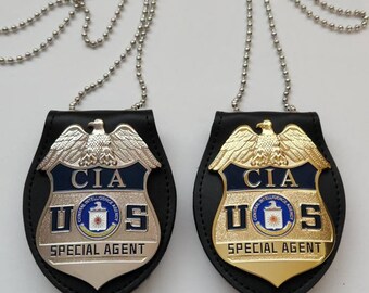 Cia Special Agent Badge - Etsy