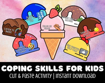 Coping Skills for Kids - Etsy