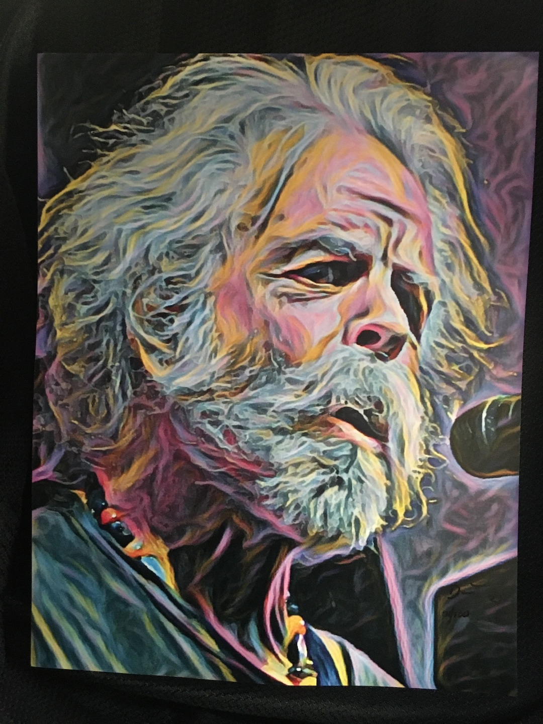 Bob Weir Print, Bob Weir Wall Art, Gift for Deadhead Fan, Music Studio ...