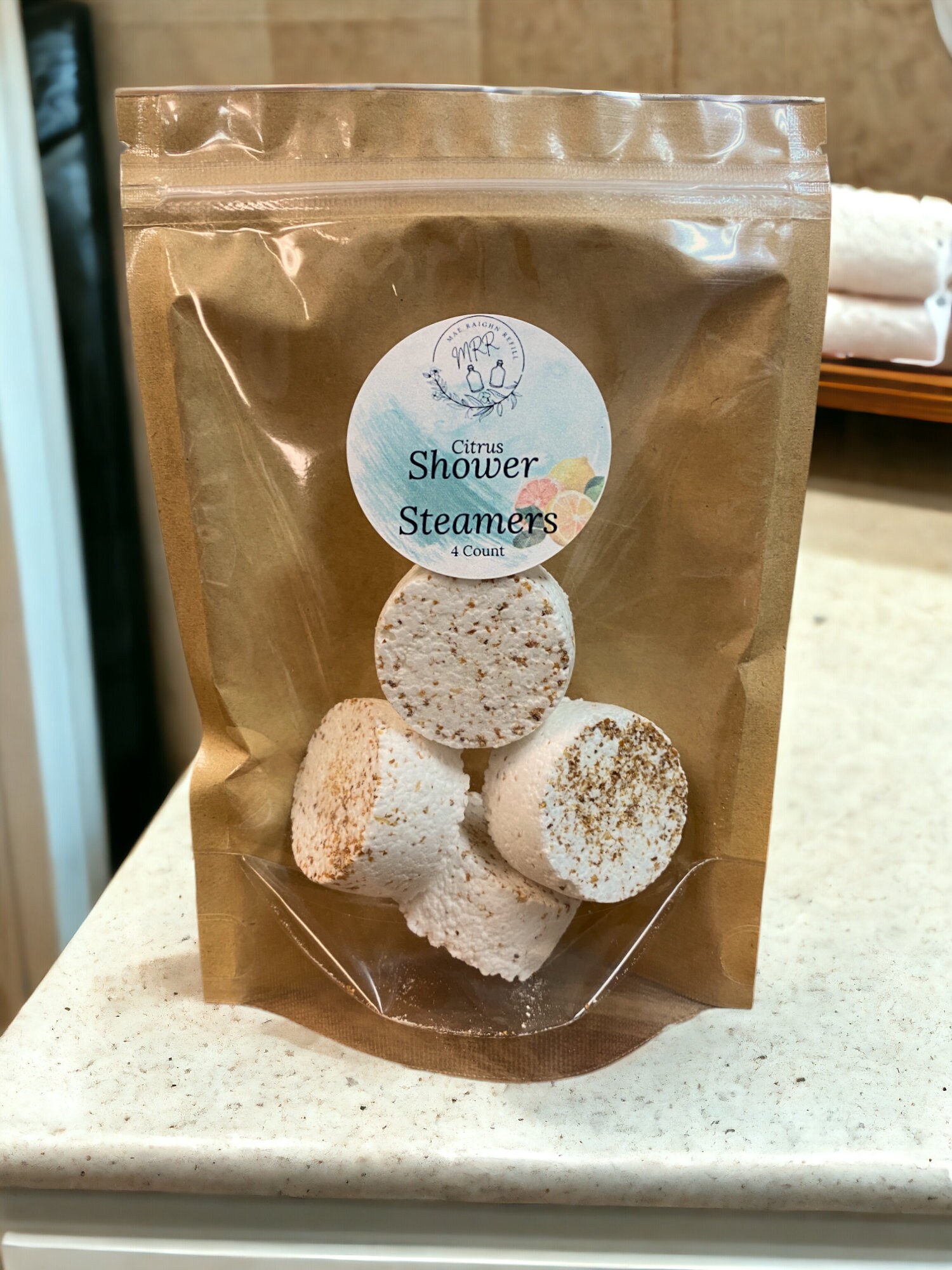 Shower Steamers, All Natural 4 Pack - Etsy