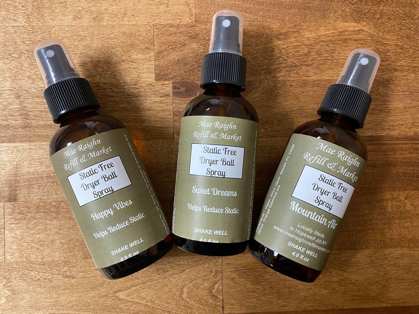 Essential Oil Dryer Ball Spray: Static Free Laundry Scent (4 Oz) - Etsy
