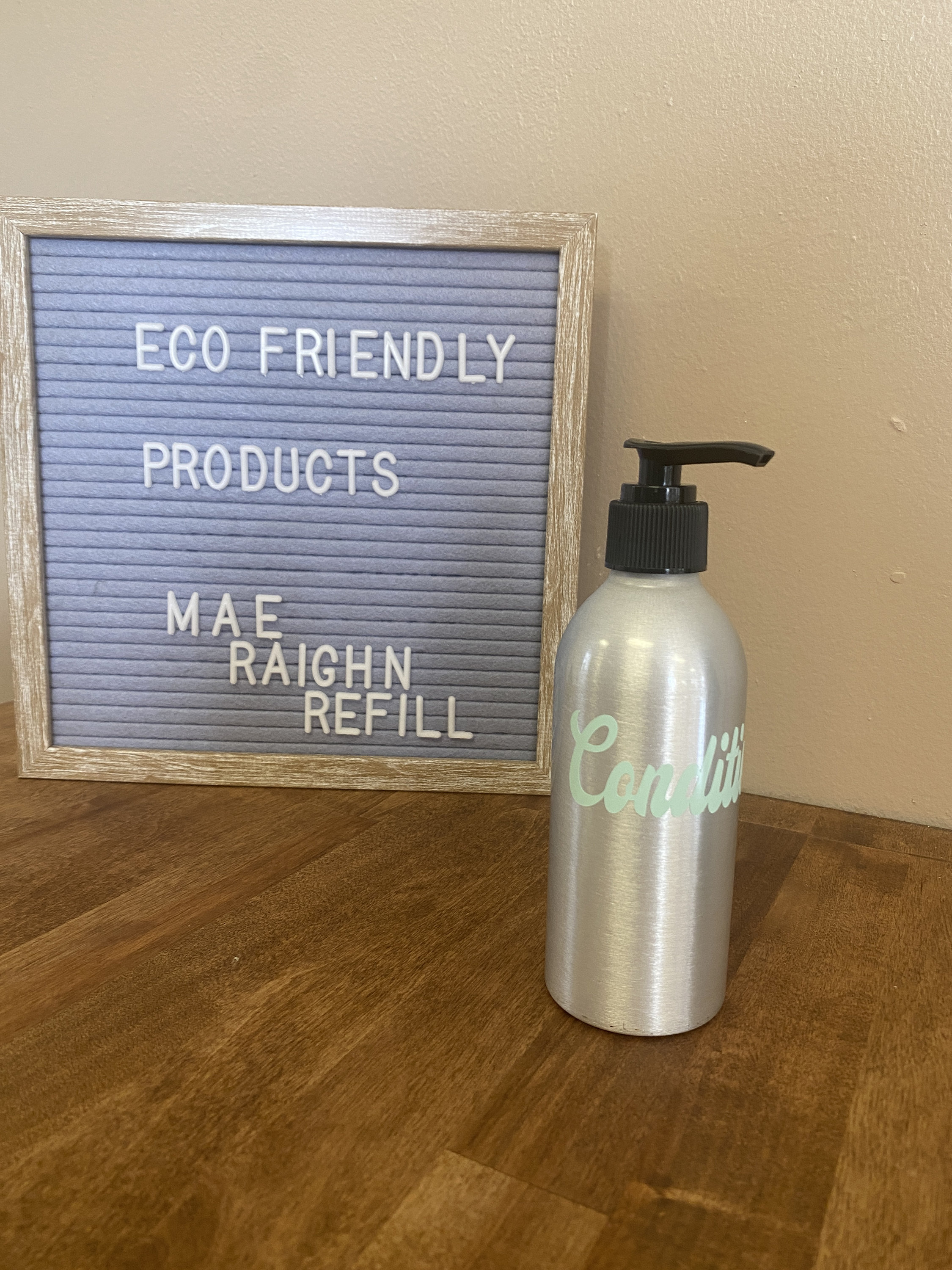 Aluminum Refillable Shower Bottles, Set of 3, Shampoo, Conditioner ...