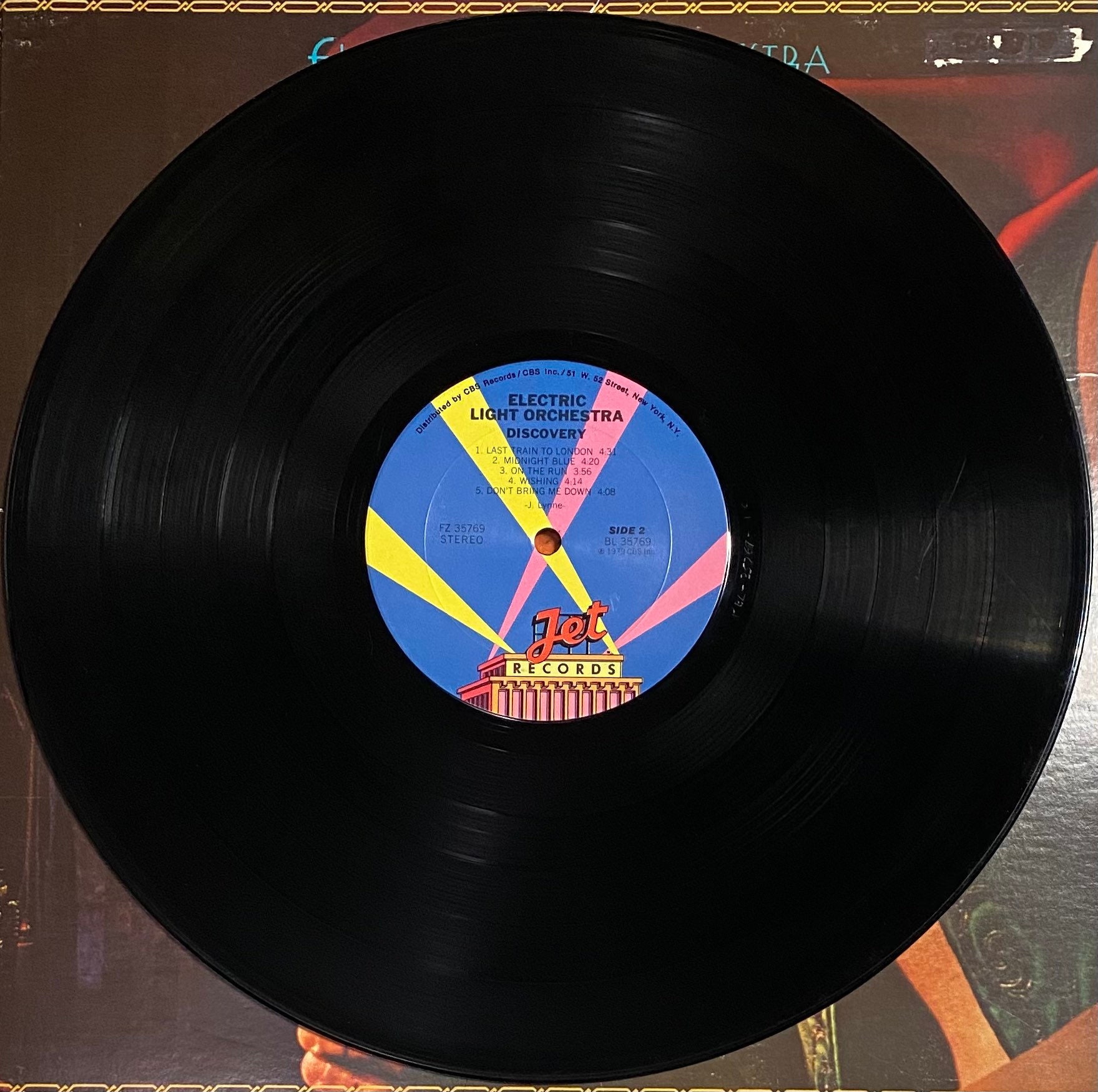 Electric Light Orchestra ELO / Discovery Vinyl LP Record Album With ...