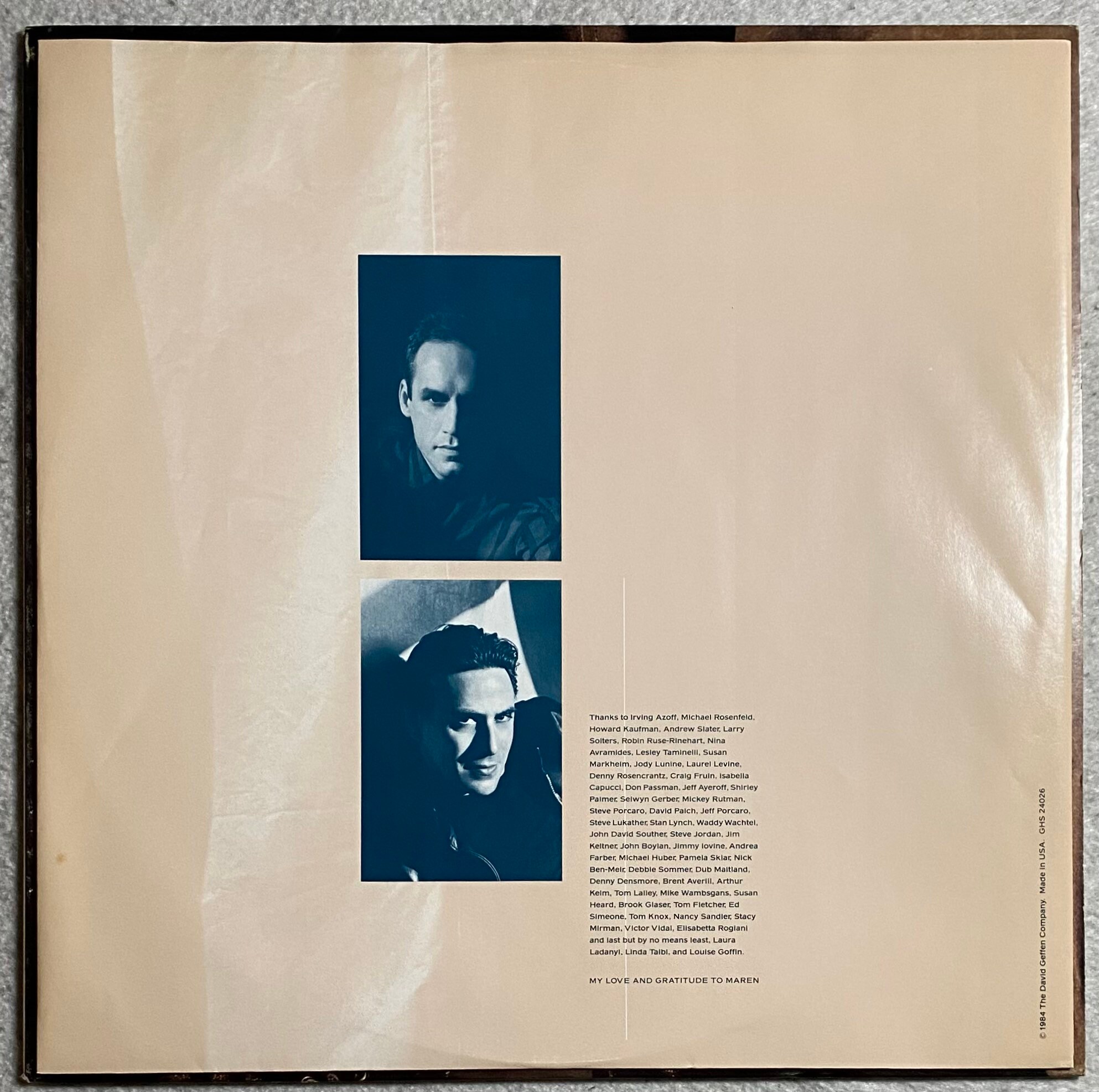 Don Henley / Building the Perfect Beast Vinyl LP Record Album 1984 Rock ...