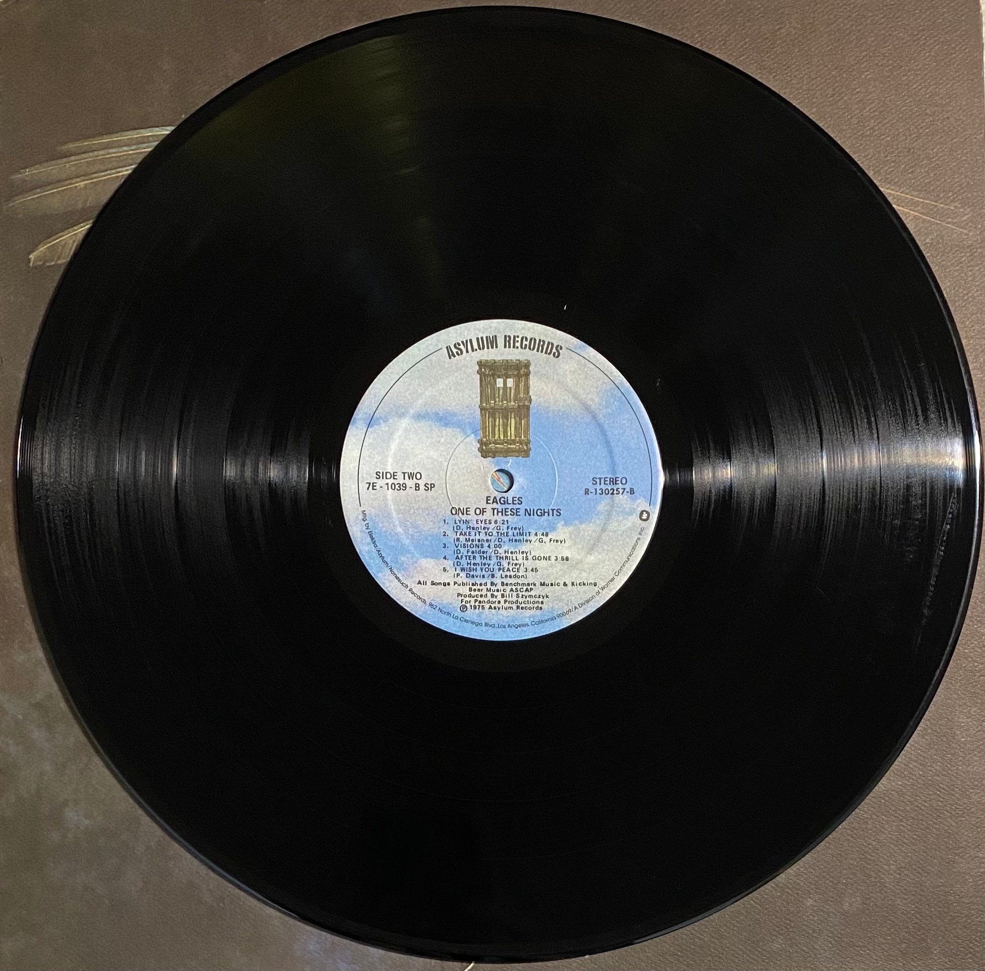 Eagles / One of These Nights Vinyl LP Record Album Rock Country Rock Folk Rock 'lyin' Eyes ...