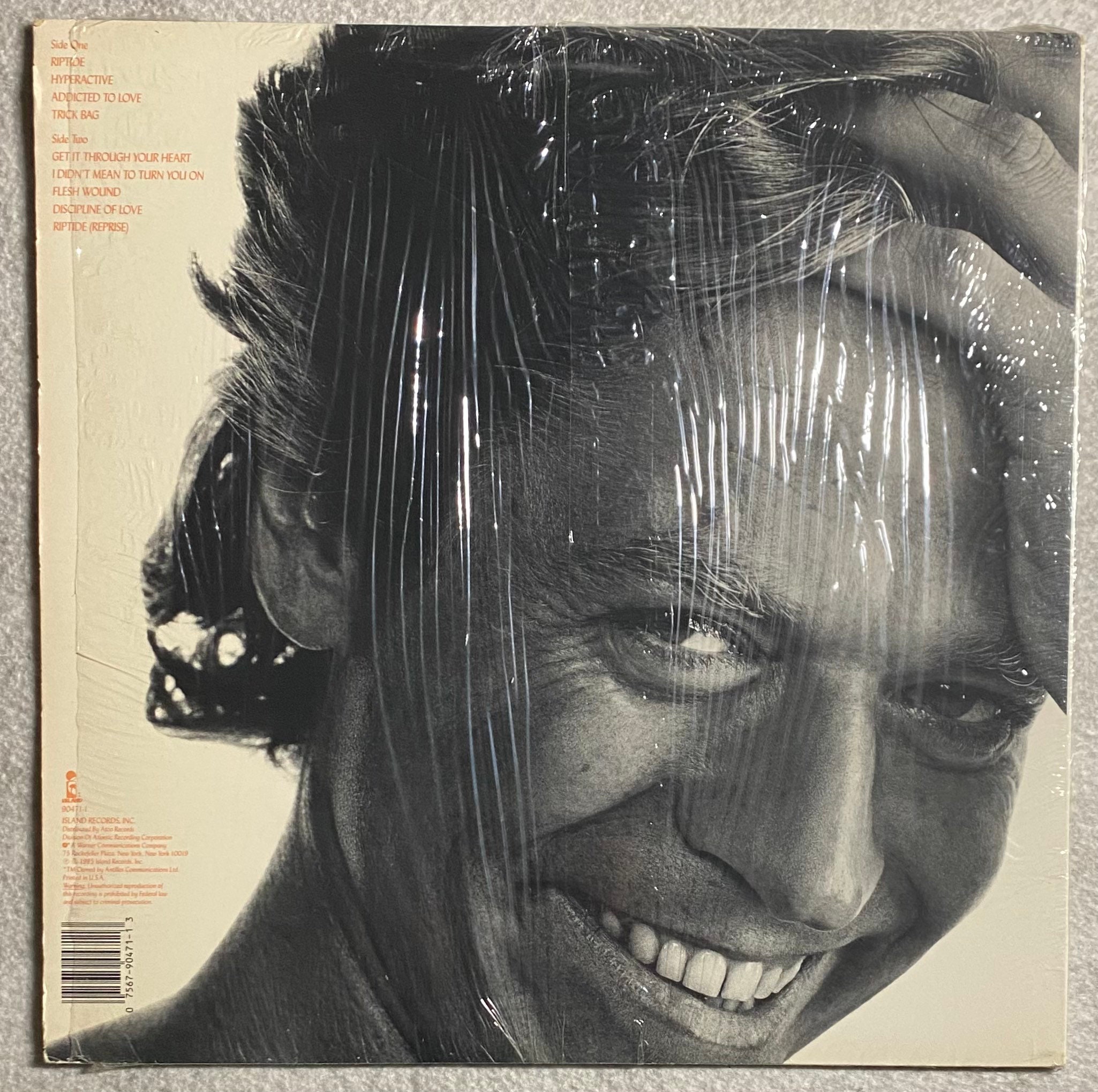 Robert Palmer / Riptide Vinyl LP Record Album in Shrink With - Etsy