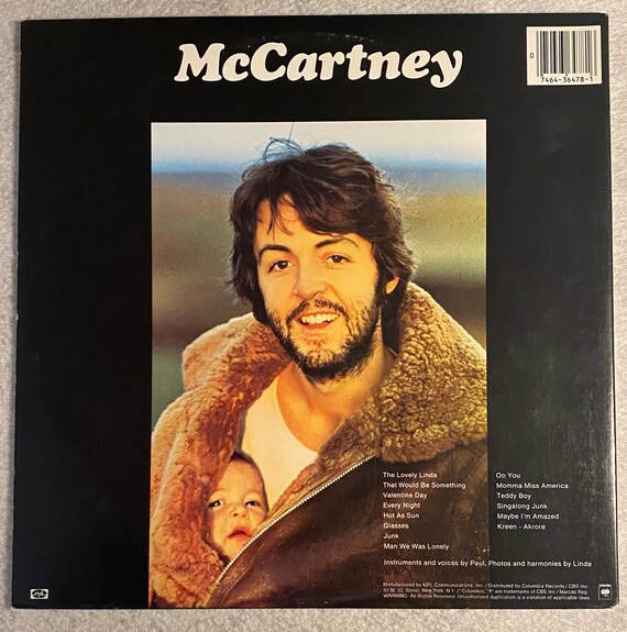 Paul Mccartney 1970 Album