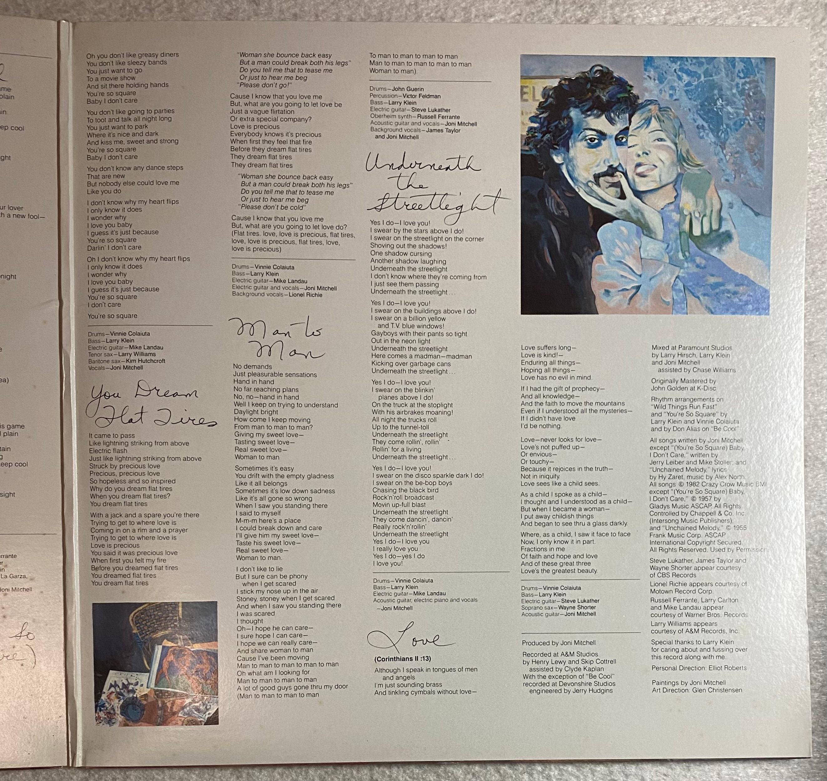 Larry Klein Joni Mitchell