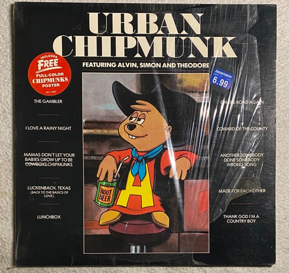 Vintage the Chipmunks Alvin Simon and Theodore / Urban - Etsy