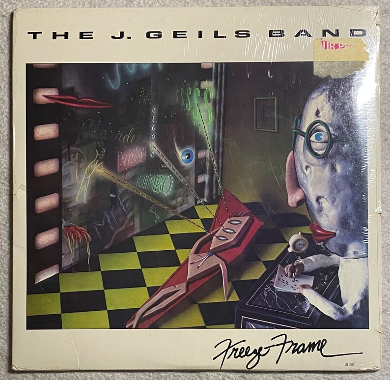 Sealed the J. Geils Band / Freeze Frame Vintage Vinyl LP Record Album ...