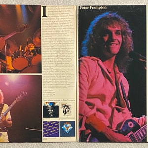 Peter Frampton / Frampton Comes Alive 2 Vinyl LP Record Albums With ...