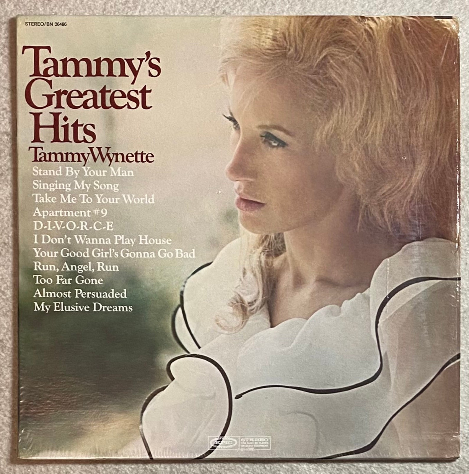 Tammy Wynette / Tammy's Greatest Hits in Shrink Vintage - Etsy