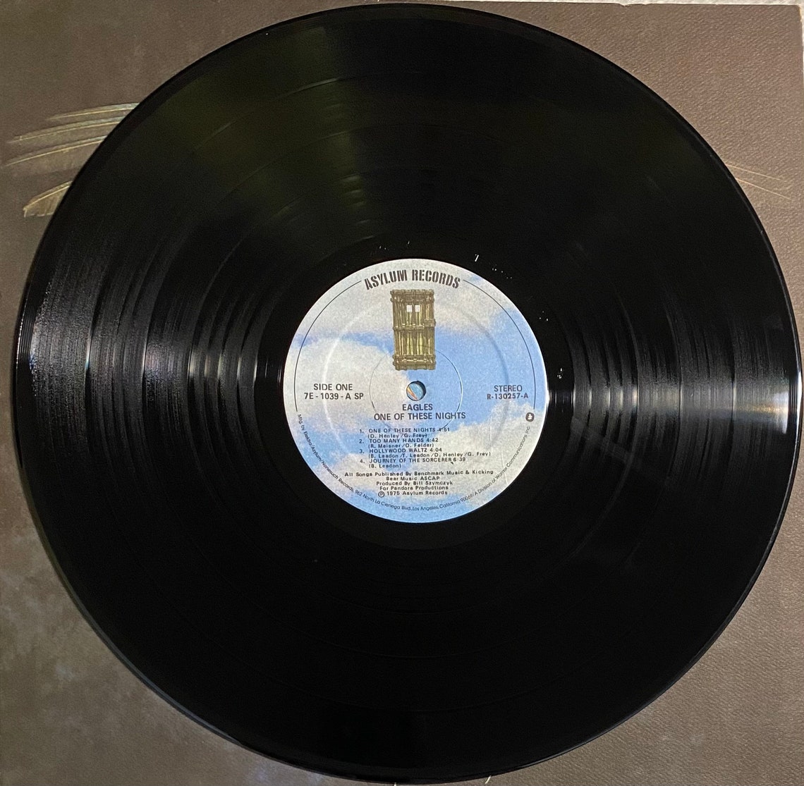 Eagles / One of These Nights Vinyl LP Record Album Rock Country Rock Folk Rock 'lyin' Eyes ...