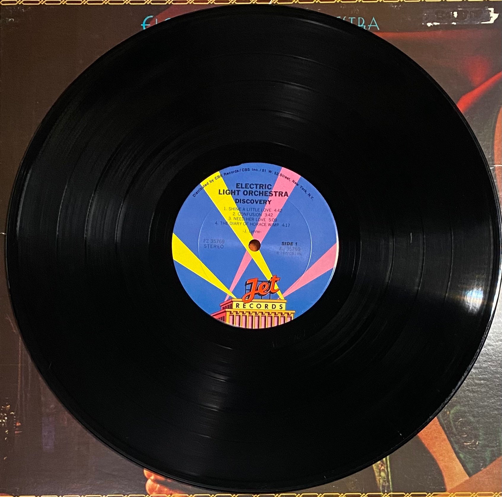 Electric Light Orchestra ELO / Discovery Vinyl LP Record Album With ...