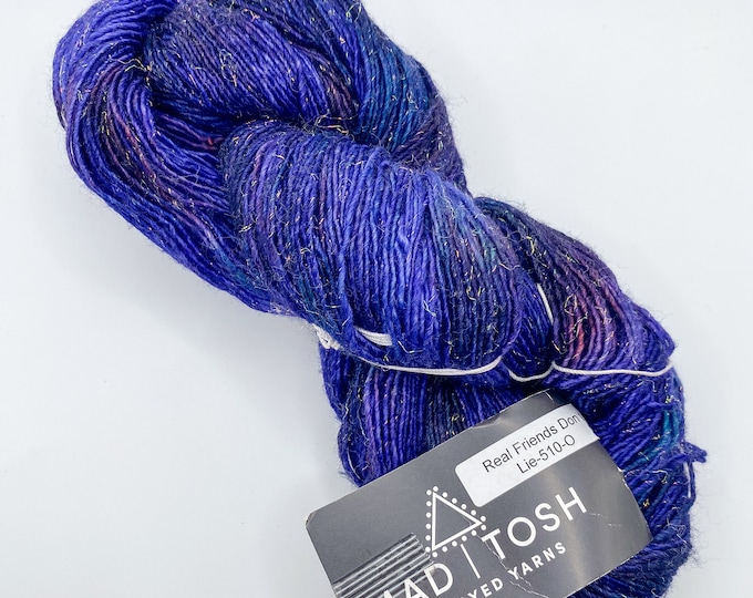 Madelinetosh Yarn Tosh Merino Light + Holo Glitter Hand Dyed Merino ...