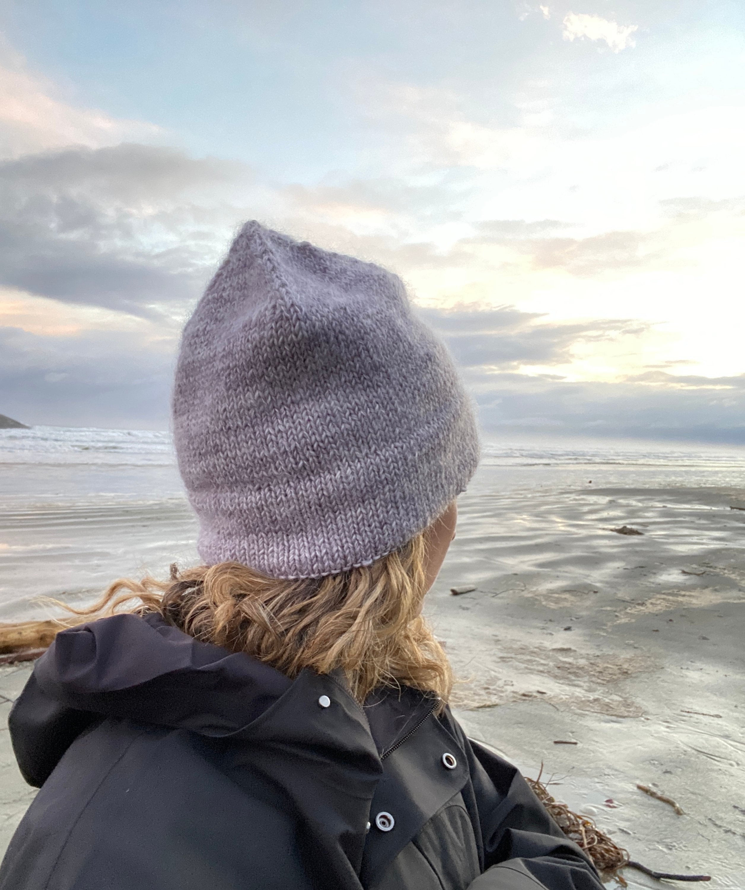 Double Brim Hat Knitting Pattern, Classic Winter Hat - PDF Download - Etsy