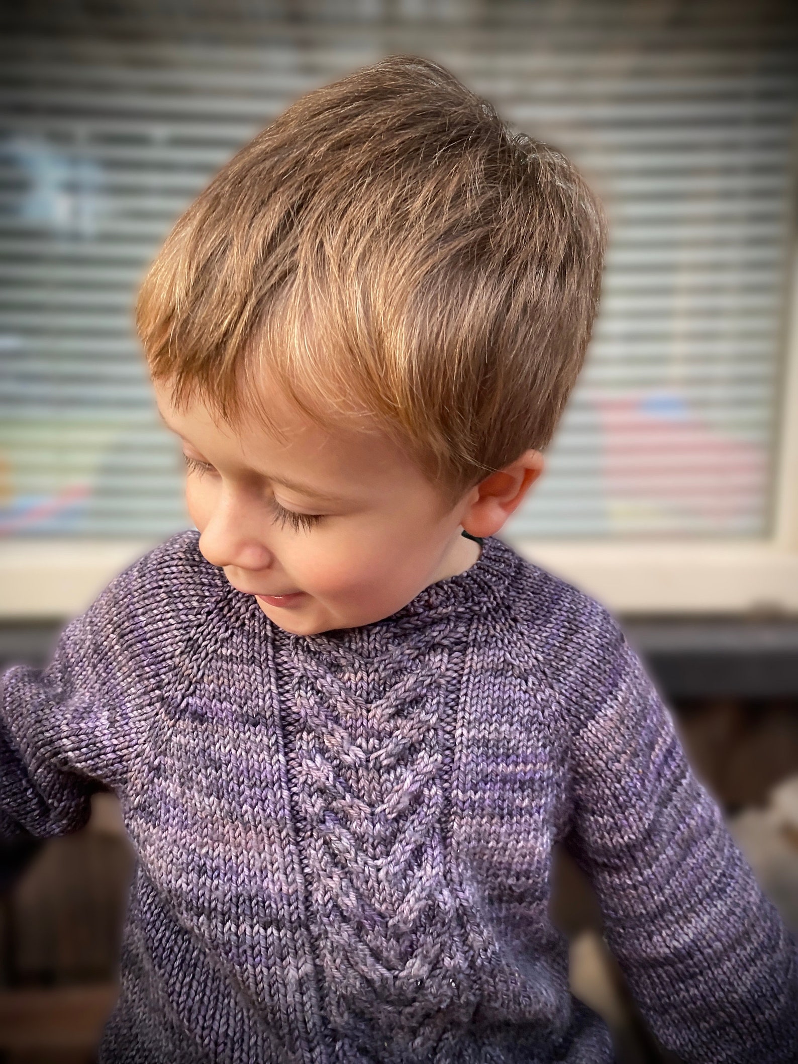 Kids Sweater Knit Pattern for Kids - PDF Download - Easy Cable Knitting ...