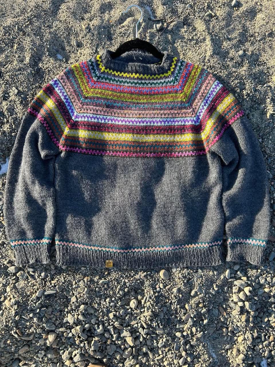 Stashbuster Sweater Knitting Pattern for Women - PDF Download - Scrappy ...