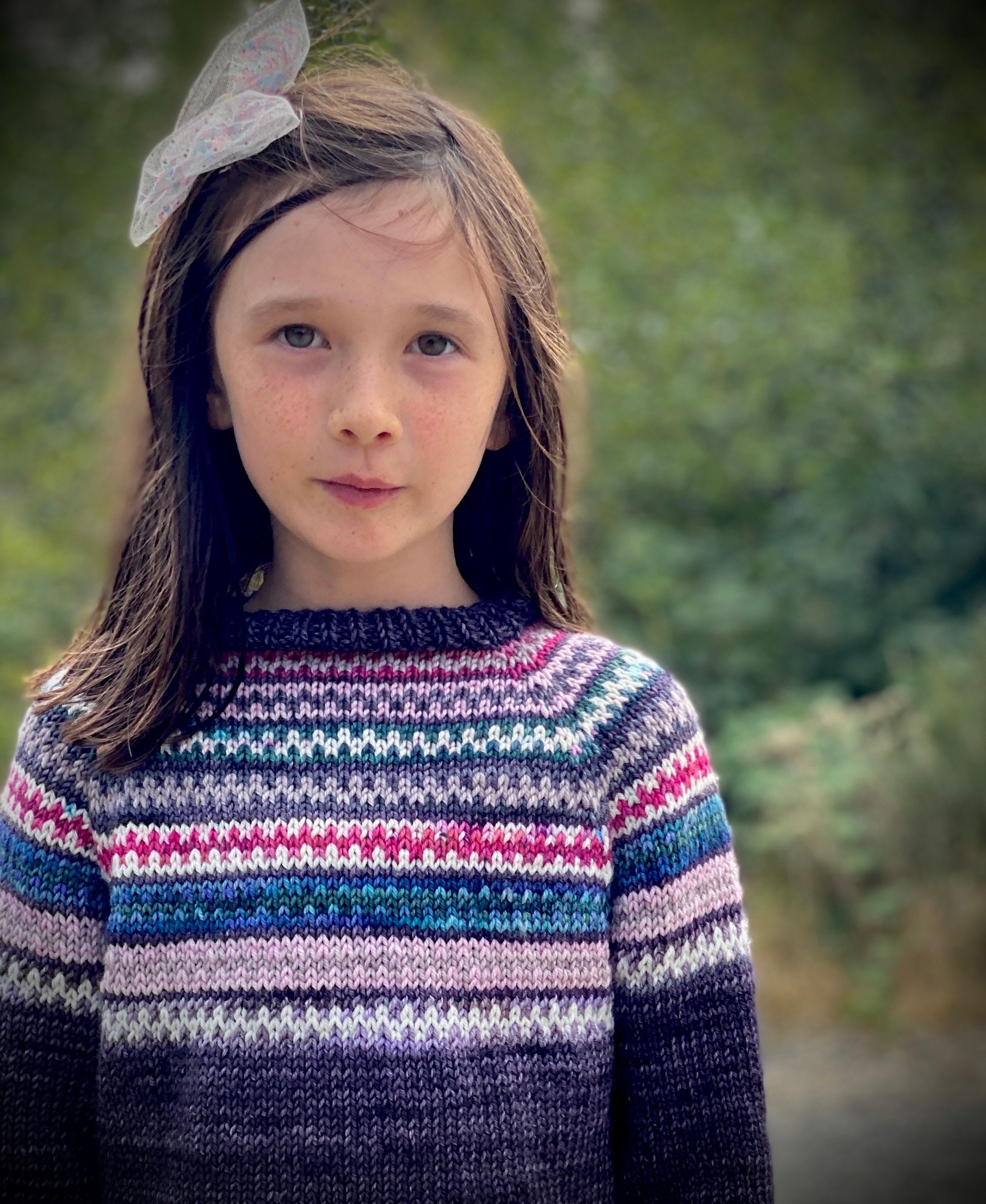 Stashbuster Sweater Knitting Pattern for Kids PDF Download - Etsy