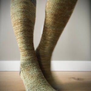 Long Socks Knitting Pattern, Knee Socks Knit Pattern - Tuff Boot Socks ...