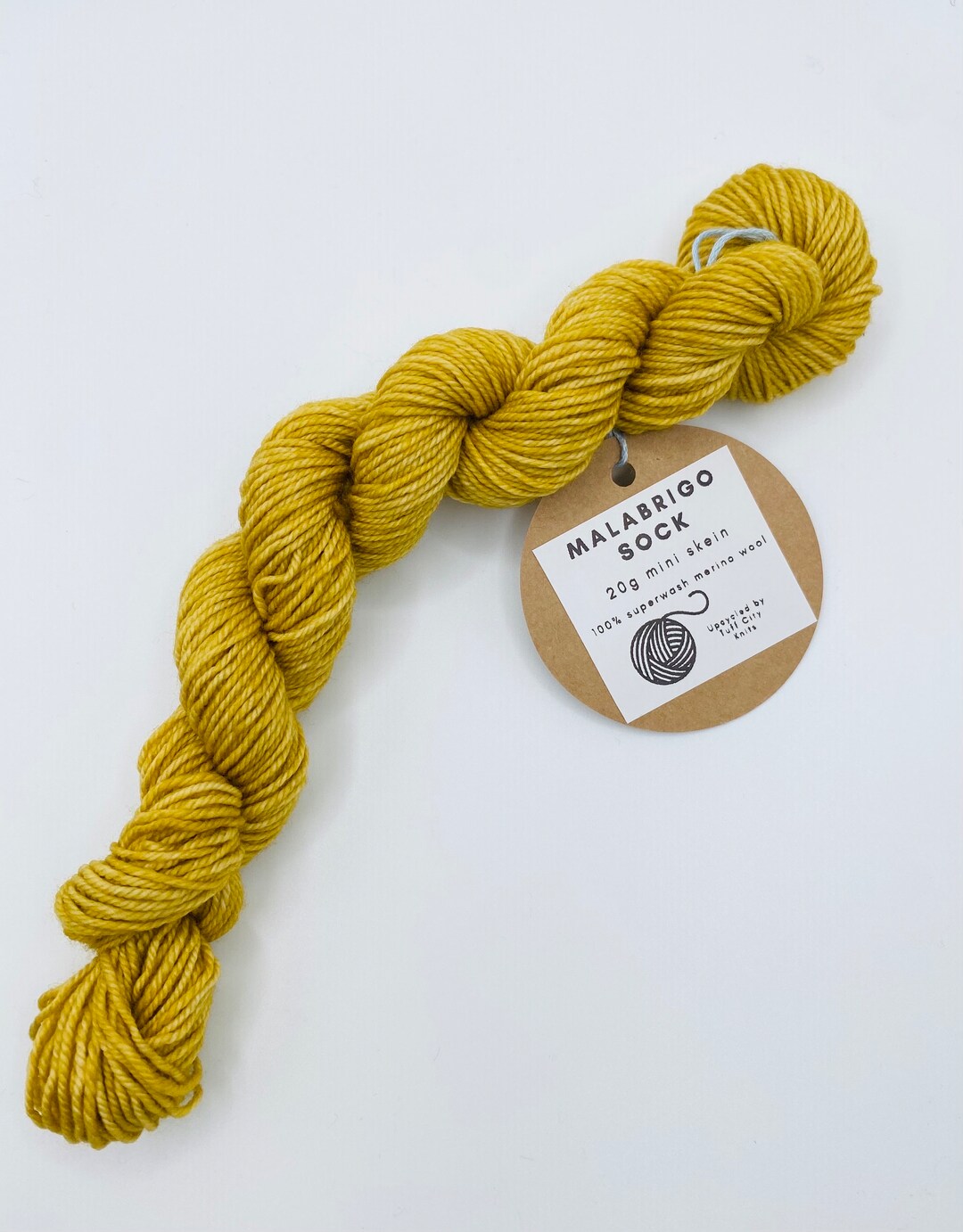 Malabrigo Sock Yarn 20g Sock Mini Hand Dyed Superwash Merino Wool ...