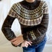 Colorwork Circular Yoke Sweater Knitting Pattern (digital Download) - Etsy