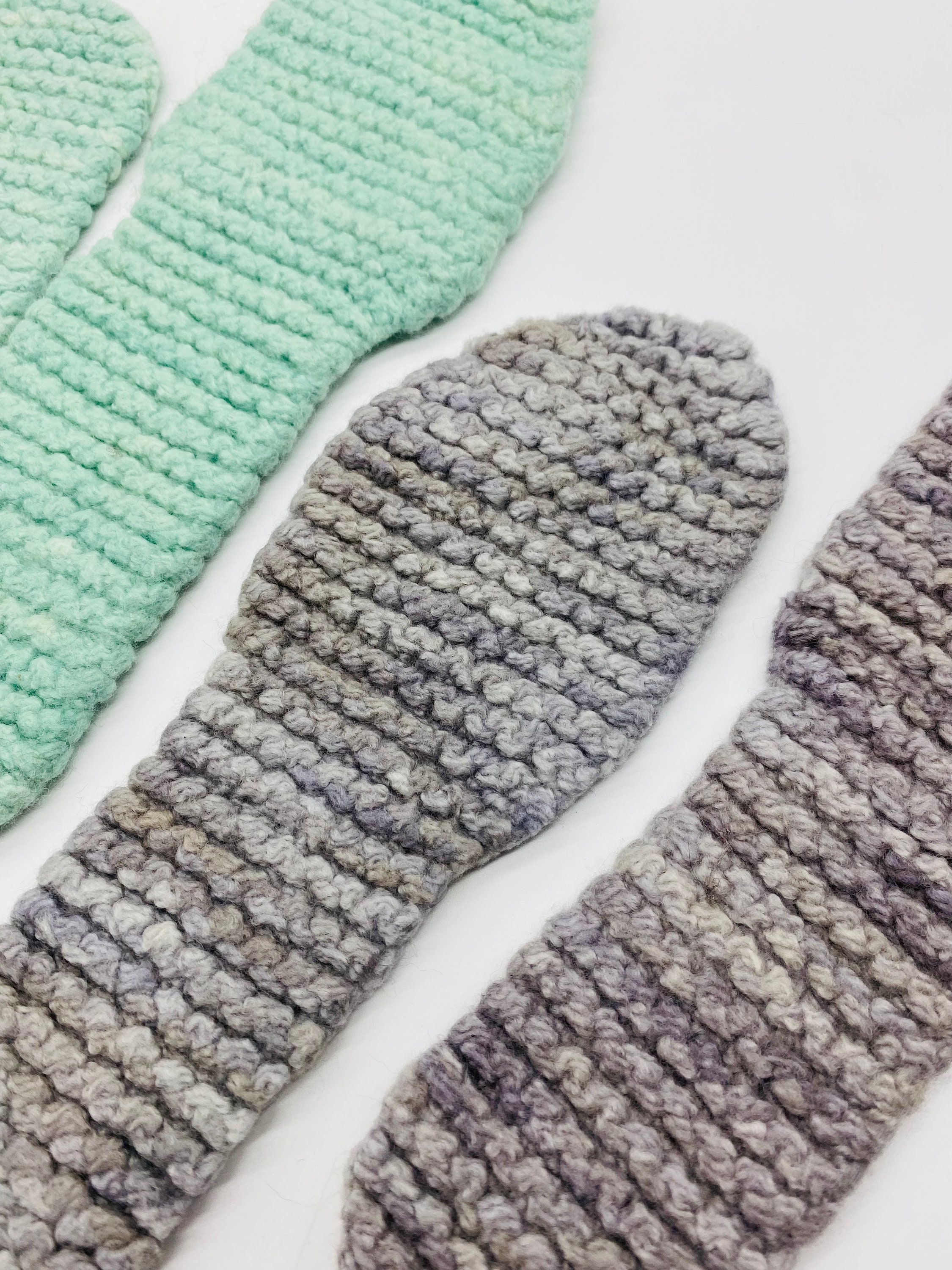 Felted Wool Insoles Knitting Pattern, Flat Socks, Wool Shoe Liners PDF ...