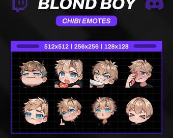 20 Twitch Emotes Pretty Boy Set, Bundle, Pack, Stickers, Discord ...