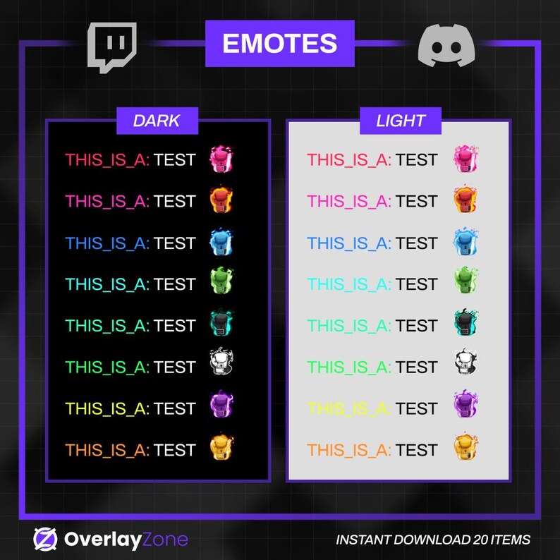 Animated Fire Glove Emotes | 8 RGB Boxing Gifs for Twitch, Kick ...