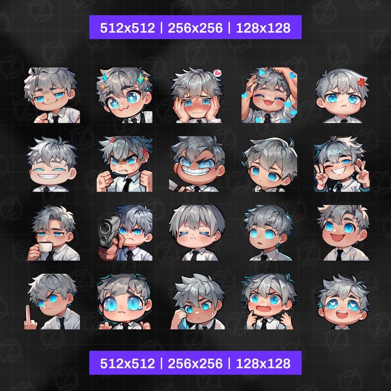 20 Twitch Emotes Pretty Boy - Set, Bundle, Pack, Stickers, Discord ...