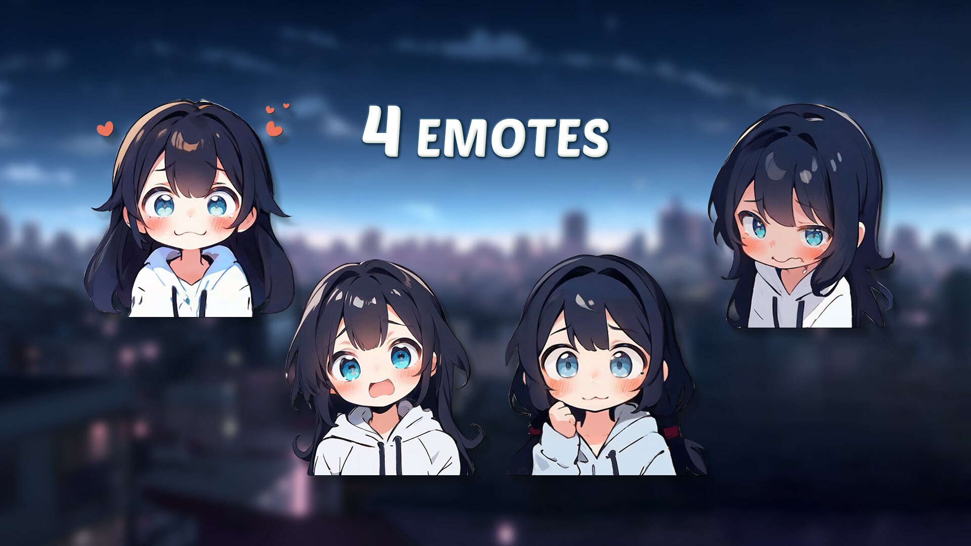 Evening Escape Twitch Overlay Pack · Anime Stream Overlay · OBS Overlay ...